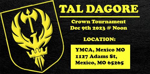 Tal Dagore Crown Tournaments, Mexico YMCA, 9 December 2023 | AllEvents.in