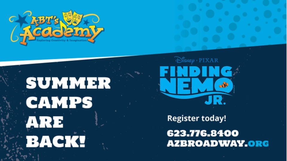 Finding Nemo Jr. Summer Camp (2 WEEKS), Arizona Broadway Theatre ...