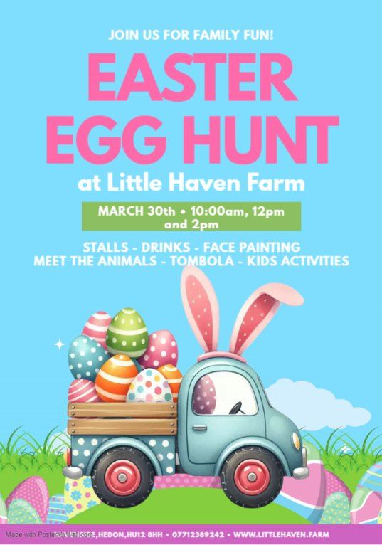 Easter Egg Hunt @ Little Haven Farm, Havenside, Hedon, , HU12 Kingston ...