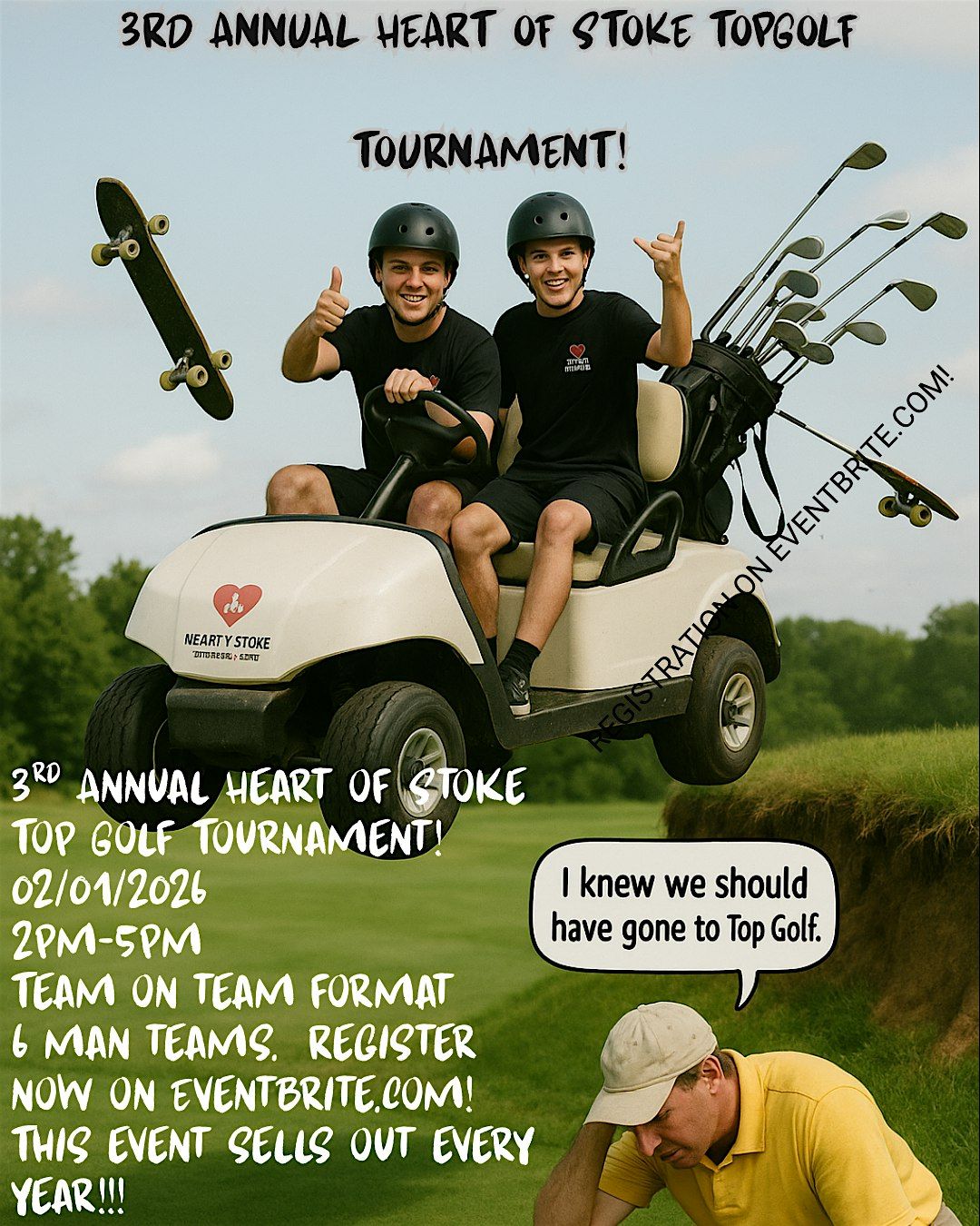 Heart of Stoke 3rd Annual Top Golf Tournament, 29th Avenue North ...