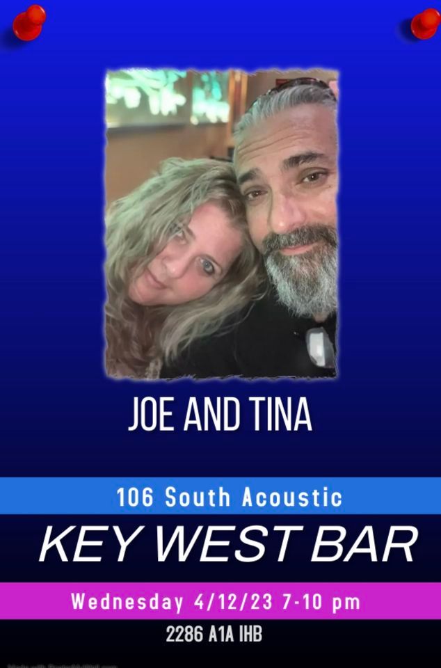 Joe and Tina at Key West Bar , Key West Bar, Melbourne, 12 April 2023 ...