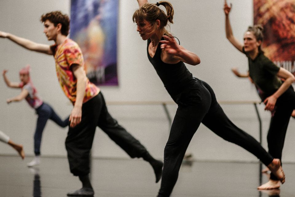 Class with Alida Kendell, Shumka Dance Centre, Edmonton, 9 January 2024 ...