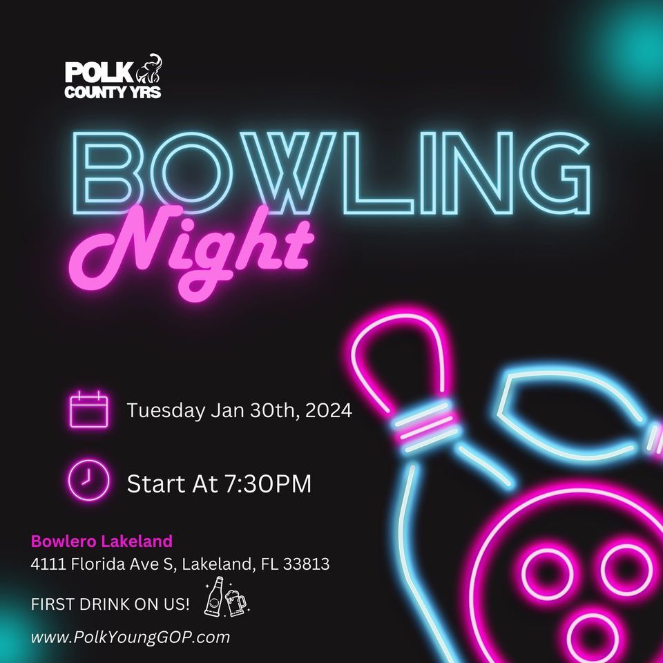 Bowling Night, Bowlero (Lakeland, FL), 30 January 2024 | AllEvents