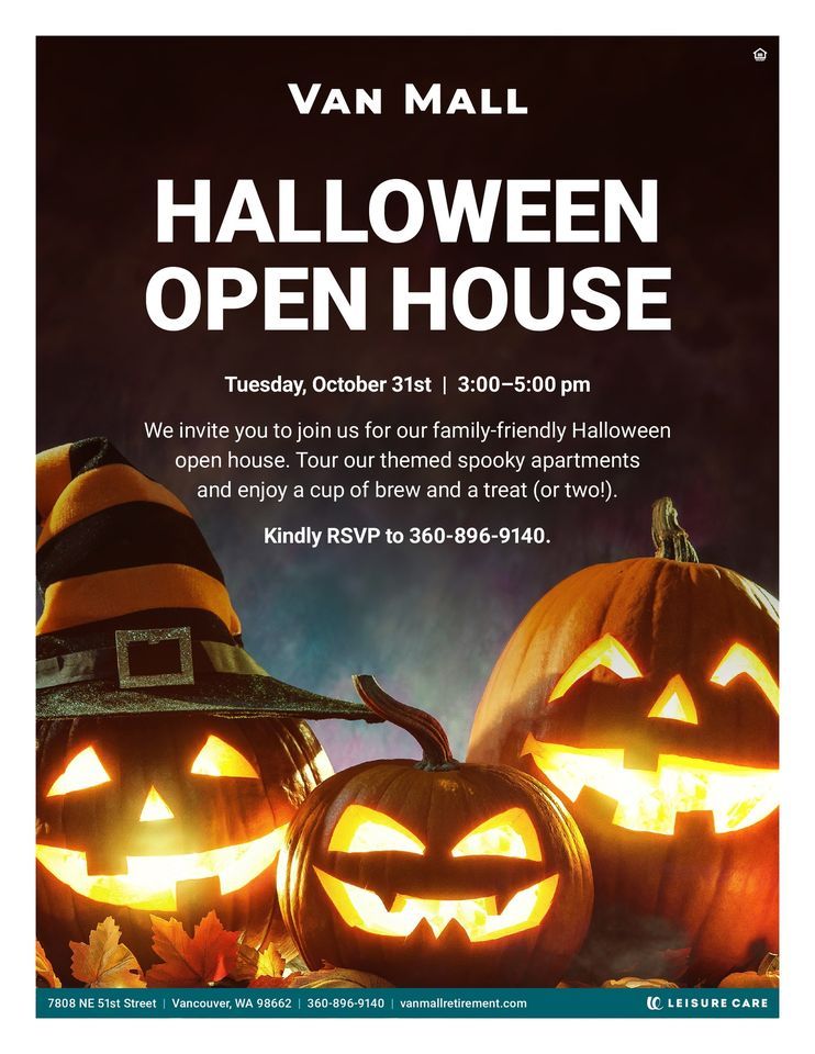 Halloween Open House , Van Mall Retirement, Vancouver, October 31 2023 ...