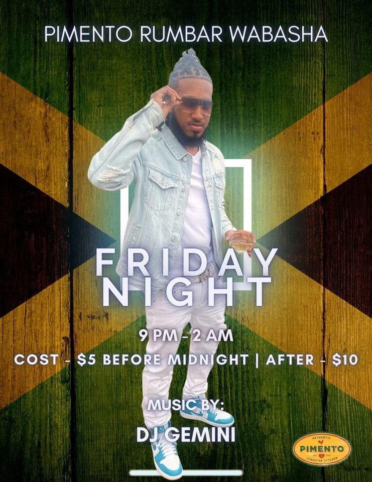 EVERY FRIDAY NIGHT PARTY W/ DJ GEMINI *NEW LOCATION * PIMENTO RUMBAR ON ...