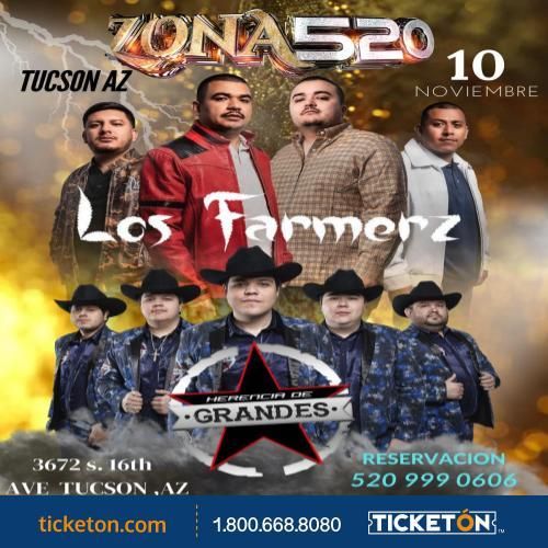 LOS FARMERZ & HERENCIA DE GRANDES EN TUCSON, Zona 520, Tucson, 10 ...
