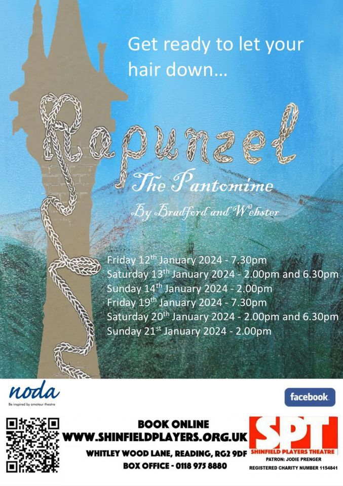 RAPUNZEL - The Pantomime , Shinfield Players Theatre, Earley, 12 ...