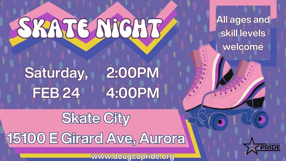 Skate Night, Skate City, Aurora, February 24 2024 | AllEvents.in