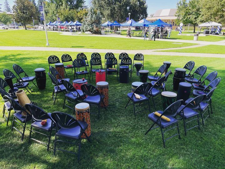 Mental Health and Wellness Drum Circle at MJC West Campus, Modesto ...