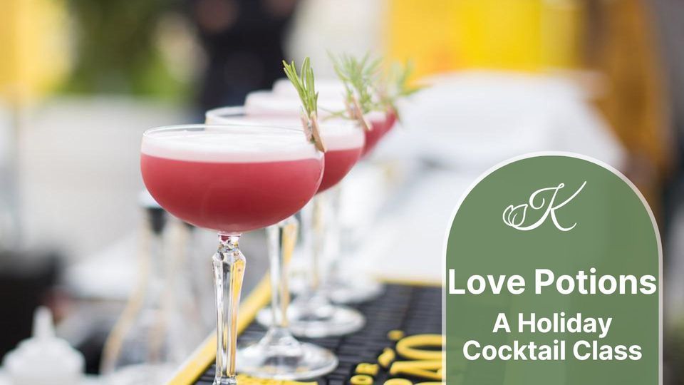 Love Potions - A Holiday Cocktail Class, 50 N Trimble Road, Mansfield ...