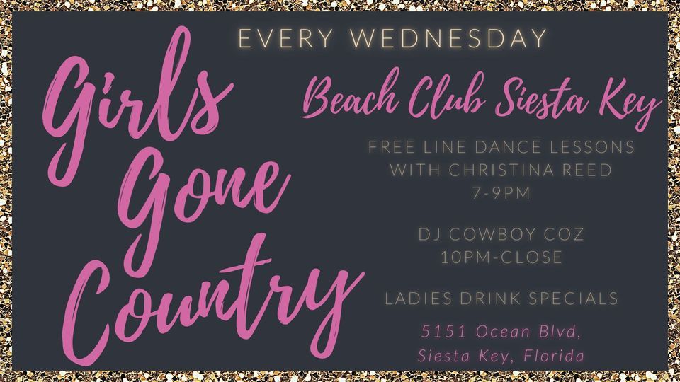 Girls Gone Country, Beach Club Siesta Key - 1947, 24 January to 25 ...