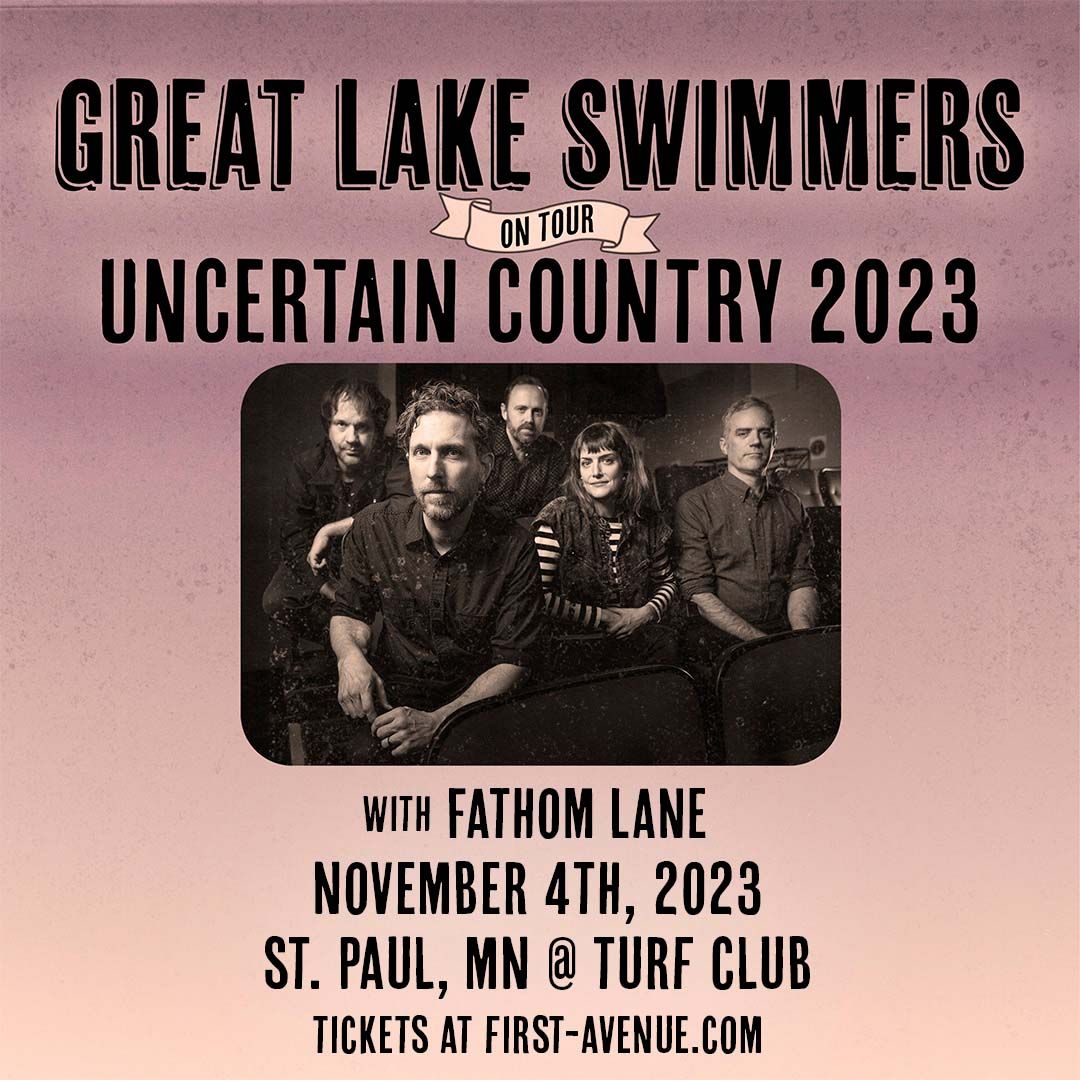 Great Lake Swimmers at Higher Ground - Showcase Lounge, Higher Ground ...