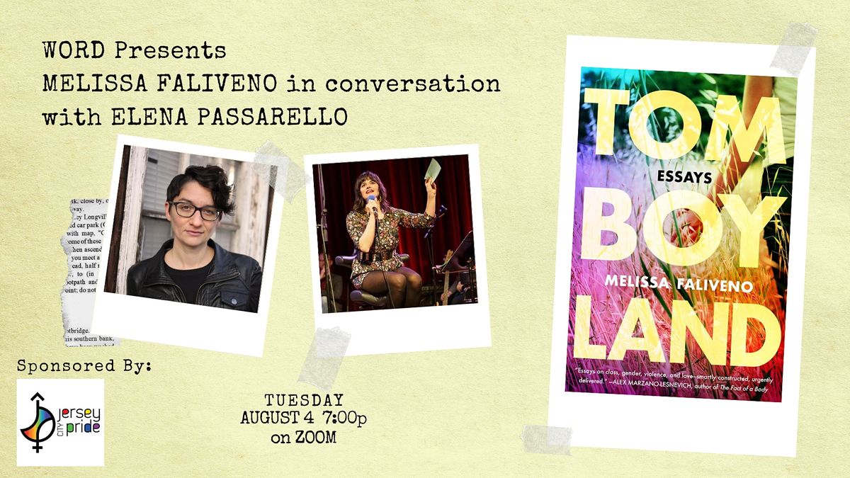 WORD Presents MELISSA FALIVENO in conversation with ELENA PASSARELLO ...
