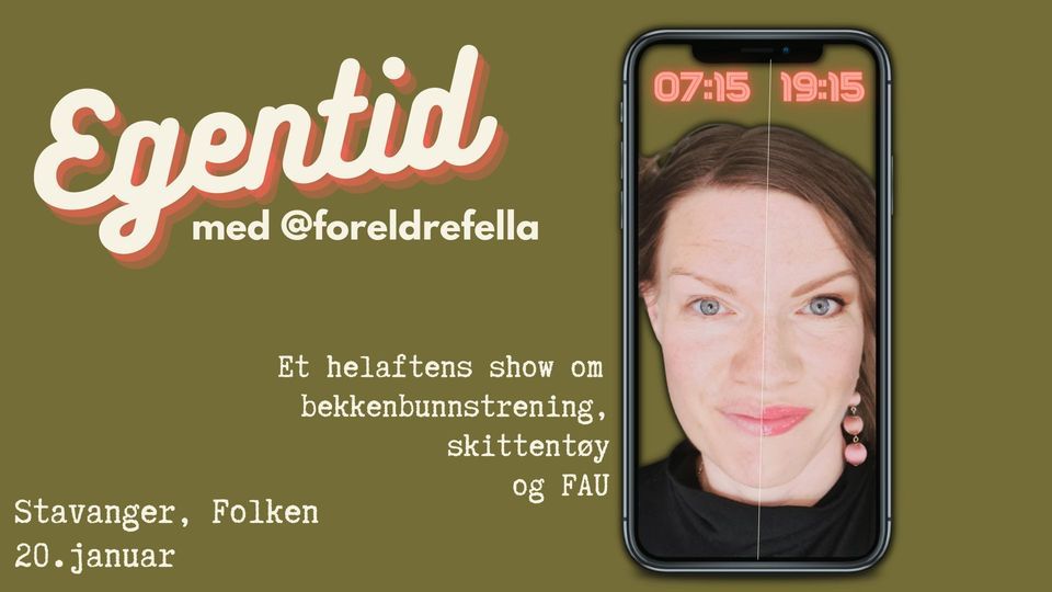 UTSOLGT! Egentid med @foreldrefella // Folken, Folken, Stavanger, 20 ...