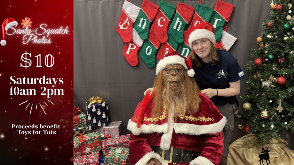 Santa-Squatch Photos, Anchor Point, Oak Harbor, 9 December 2023 | AllEvents