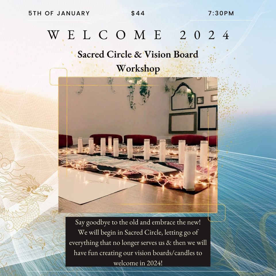 Sacred Circle & Vision Board Workshop, Zen Landing Wellness Studio ...