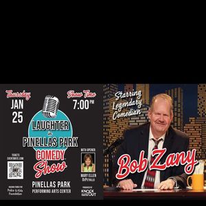 Laughter in Pinellas Park Comedy Show ft. Legendary Comedian Bob Zany ...