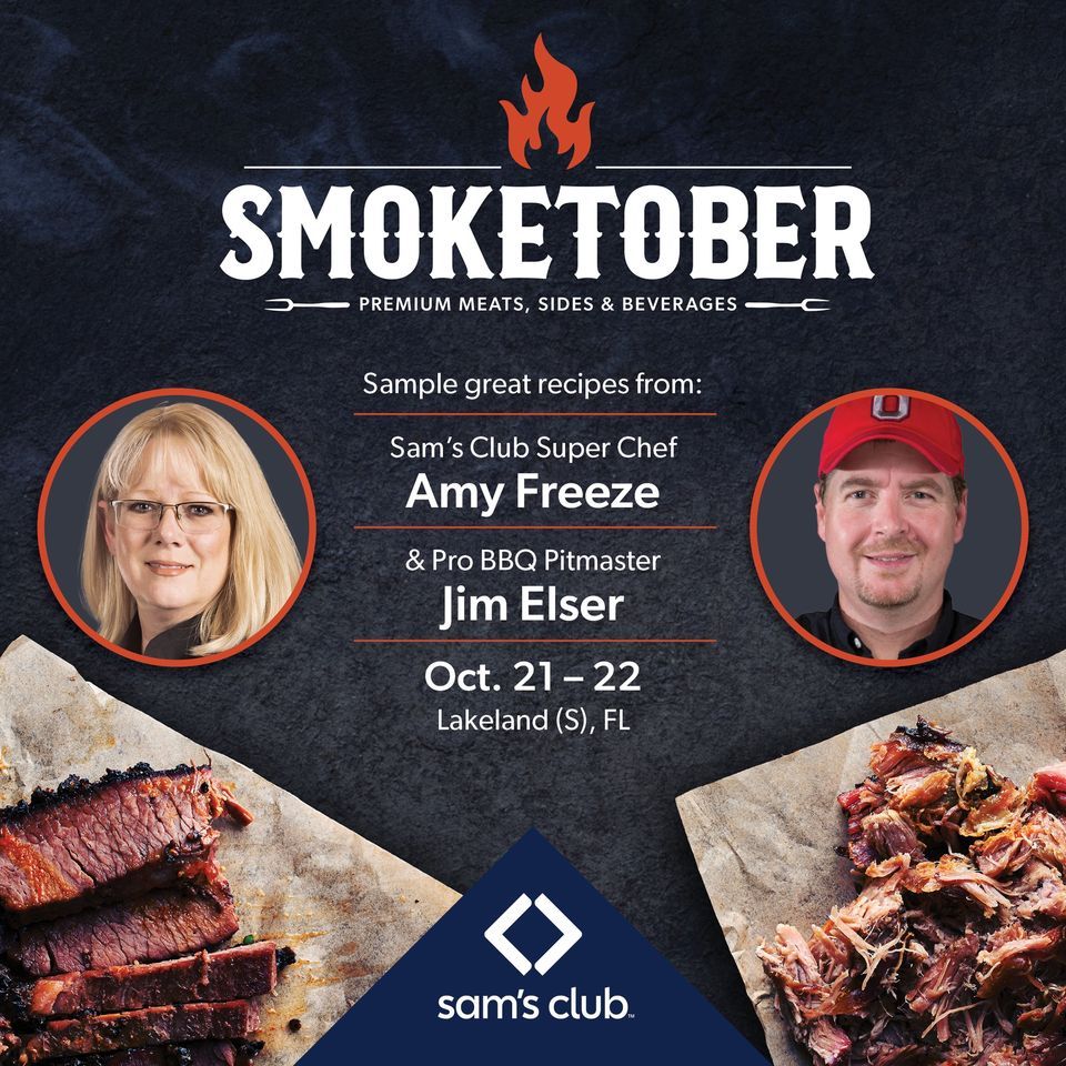 SMOKETOBER with Super Chef Amy Freeze and Pro BBQ Pitmaster Jim Elser ...