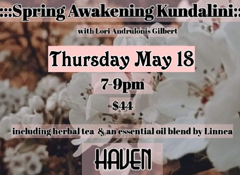 Spring Awakening Kundalini, HAVEN HdG, Havre De Grace, 18 May 2023 | AllEvents.in