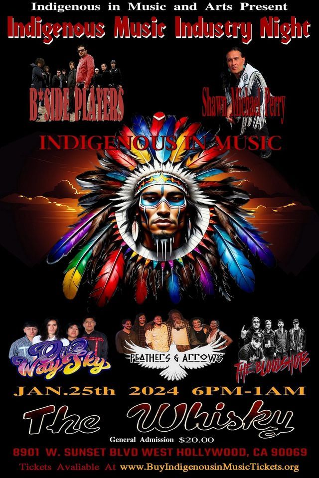 Indigenous in Music and Arts Presents "Indigenous Music Industry Night ...