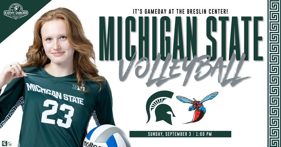 Michigan State Volleyball vs. Delaware State, 534 Birch Rd, East ...
