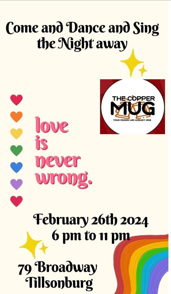 Under the rainbow, The Copper Mug, Tillsonburg, 26 February 2024 ...