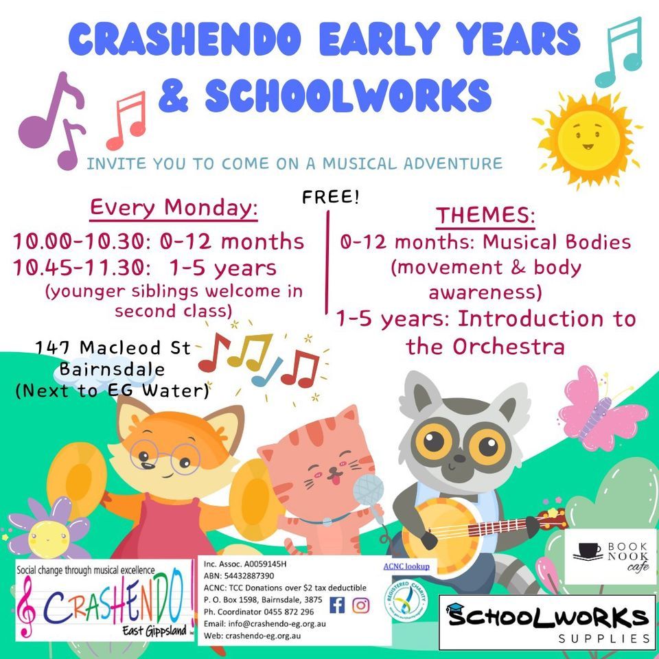 Crashendo & Schoolworks present: Musical Bodies (0-12 months), 147 ...