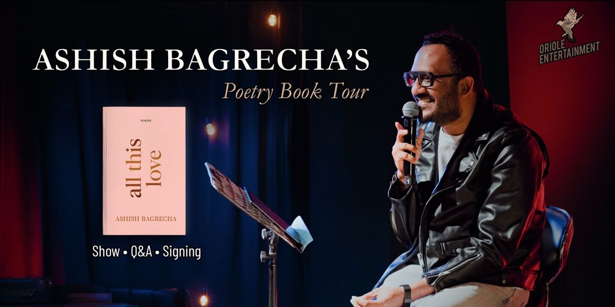Ashish Bagrechas All This Love - Book Tour, Academy Of Information ...