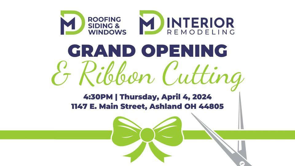 DM Roofing Siding & Windows Grand Opening & Ribbon Cutting, 1147 E Main ...