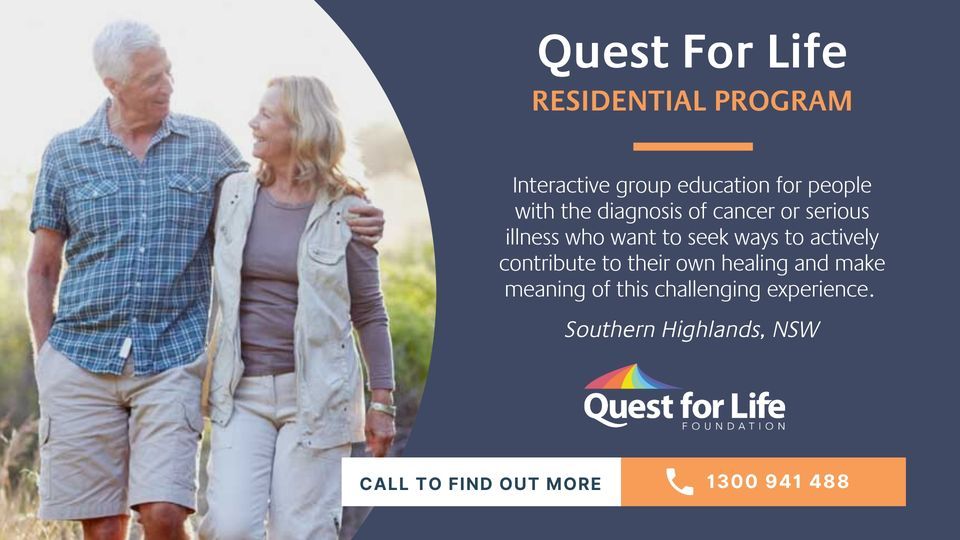 Quest For Life Residential Program, Petrea King and Quest for Life ...