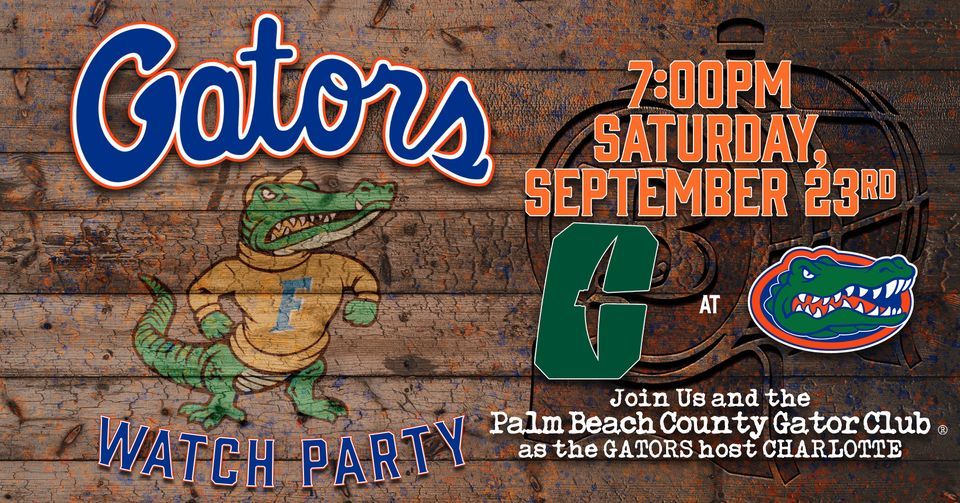 Gators Watch Party, Batch Gastropub: Delray Beach, 23 September 2023 ...