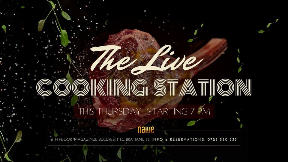 The Live Cooking Station • The Perfect Piece of Meat Experience ...