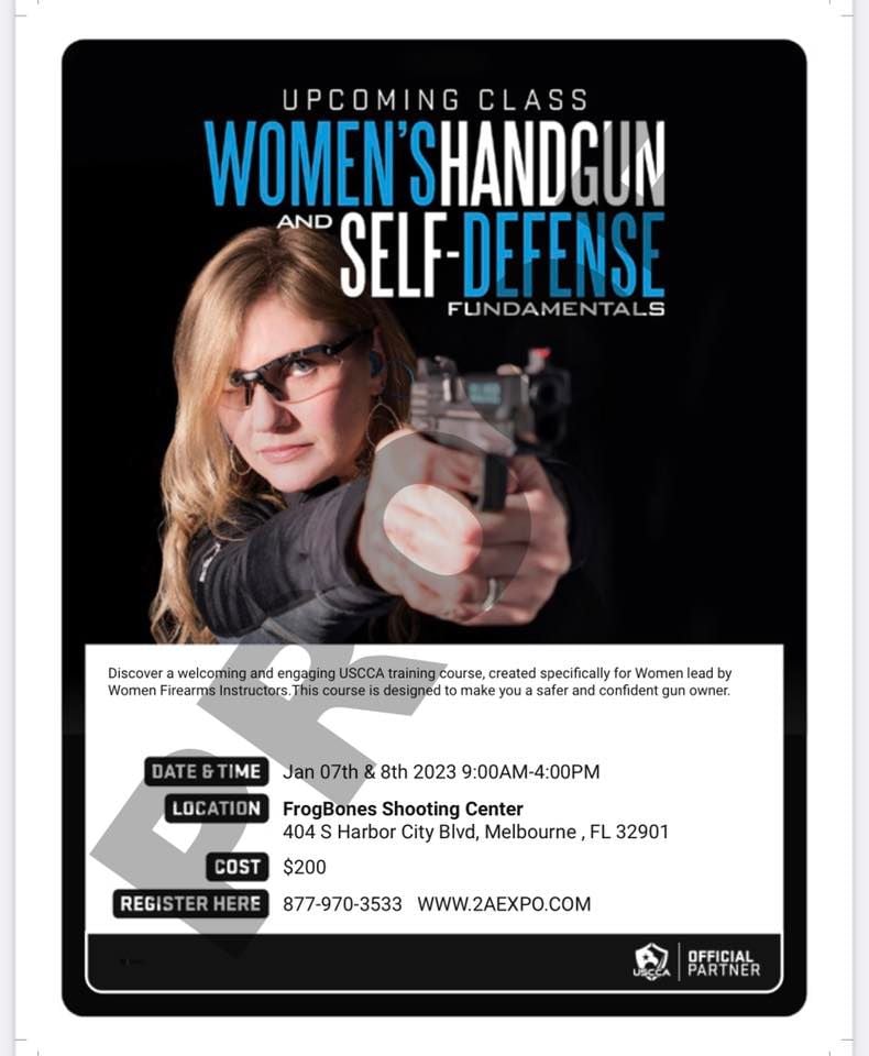 WOMEN’S HANDGUN AND SELF DEFENSE, FrogBones Family Shooting Center ...