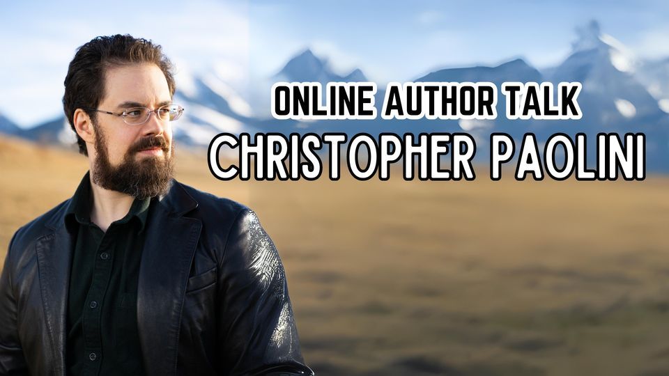 Online Author Talk: Christopher Paolini, Online event, Hastings ...