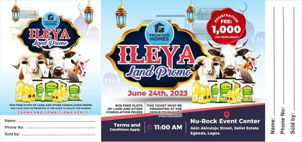 Frontier Homes Ileya Land Promo 2023, Nu-Rock Event Centre and Hotel ...