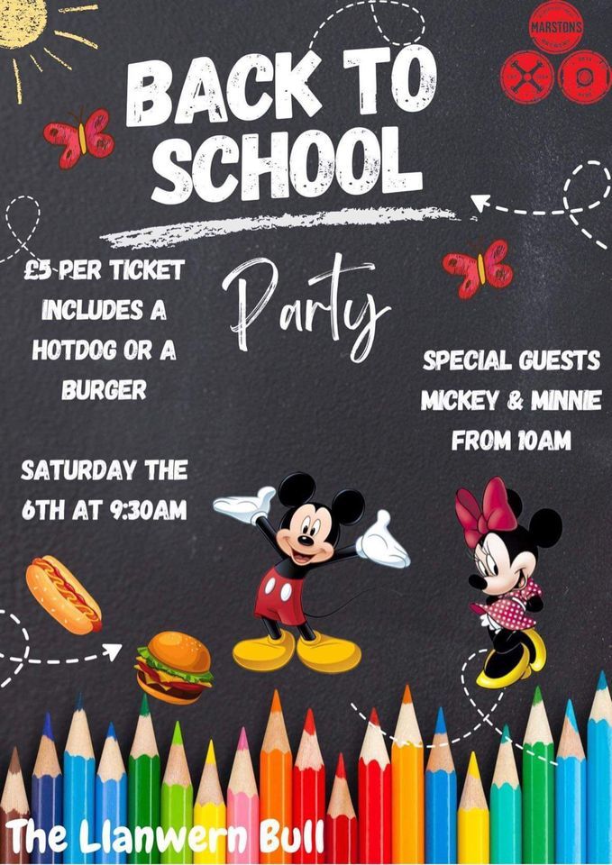 Back to school party , The Llanwern Bull - Generous George Newport, 6 ...