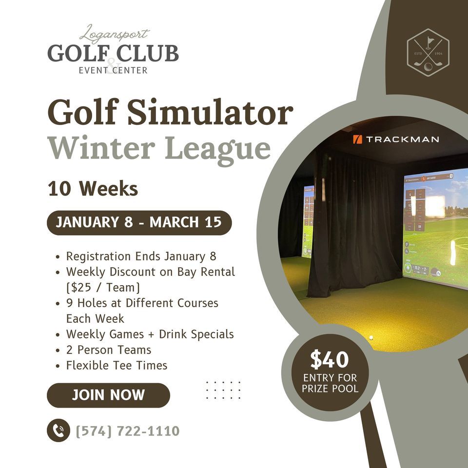 Trackman Golf Simulator League - 10 Weeks - January-March - Sign Up By ...