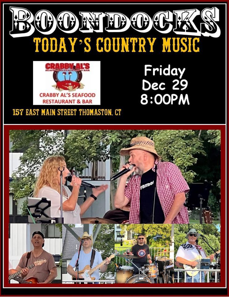 Boondocks Country Dance Party at Crabby Al’s, Crabby Al's, Thomaston ...