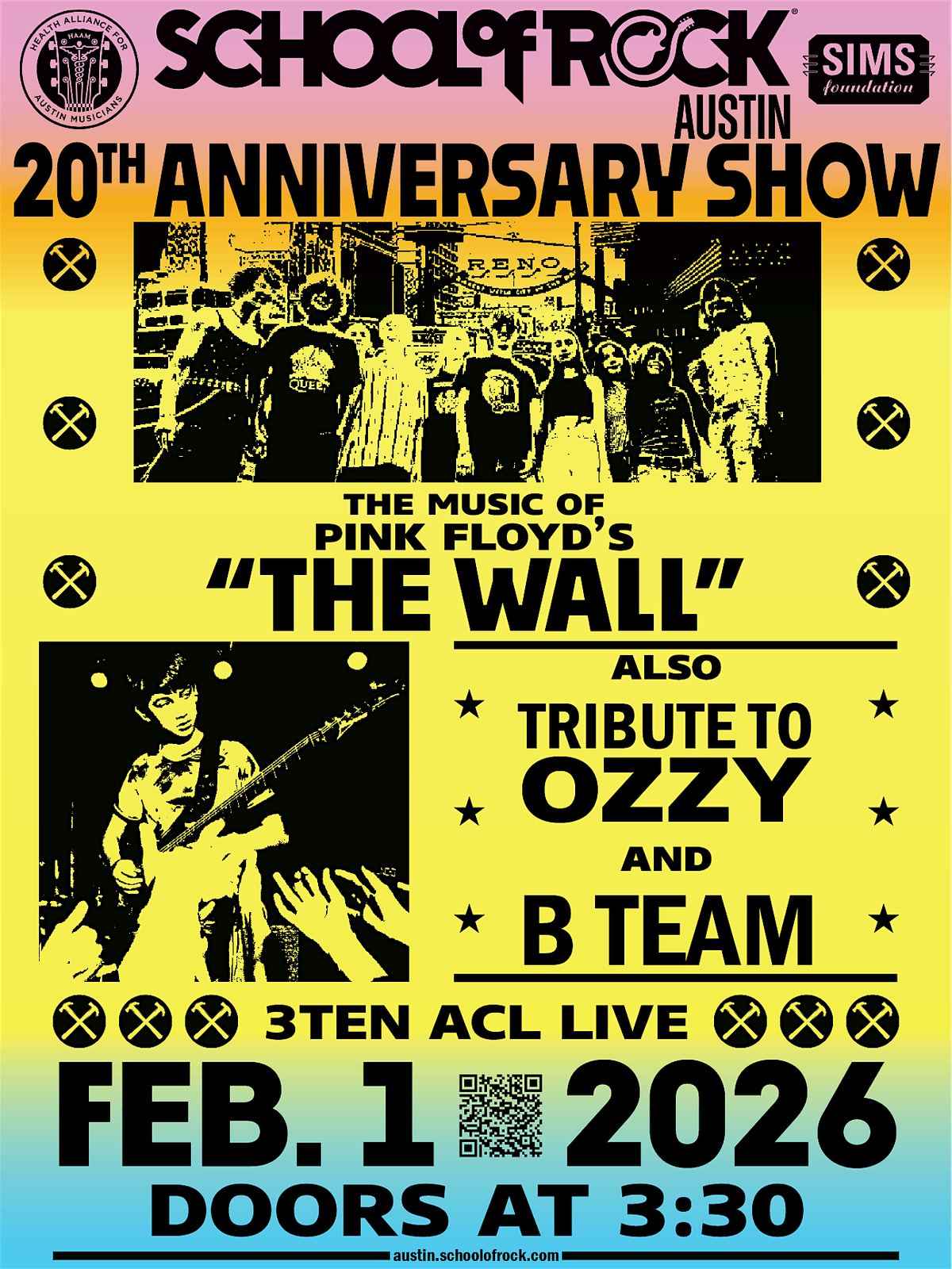 School of Rock Austin 20th Anniversary Show, 3Ten Austin City Limits, 1 ...