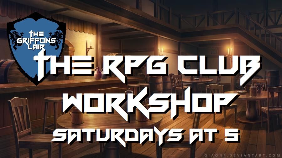 The RPG Club Workshop, Griffons Lair Game Shop, Erie, 1 July 2023 ...