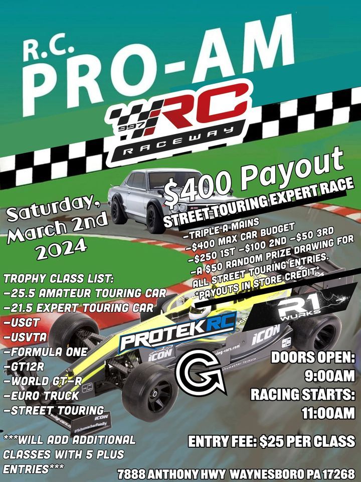 997 RC Raceway RC Pro Am (On-Road), 997 RC Raceway, Quincy, March 2 ...