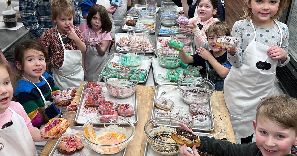 Kids Doughnut Decorating Class, 441 Broadway Saratoga Springs, NY ...