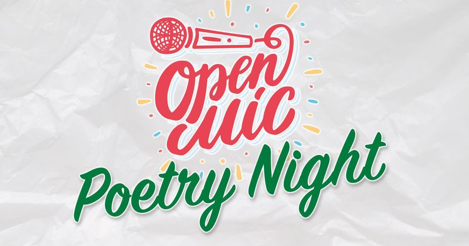 Open Mic Poetry Night, The English Bookshop Stockholm, 25 March 2024 ...
