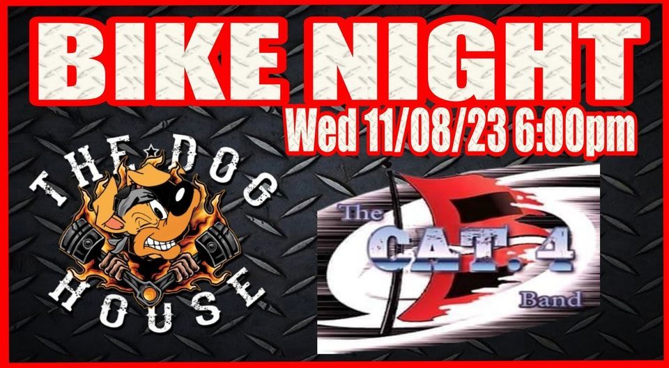 BIKE NIGHT w/ Cat 4 Band, Doghouse Bar And Grill, Port Orange, 8 ...