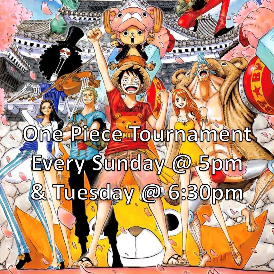 One Piece Weekly Tournament, Tournament City Games, Ijamsville, 3 ...