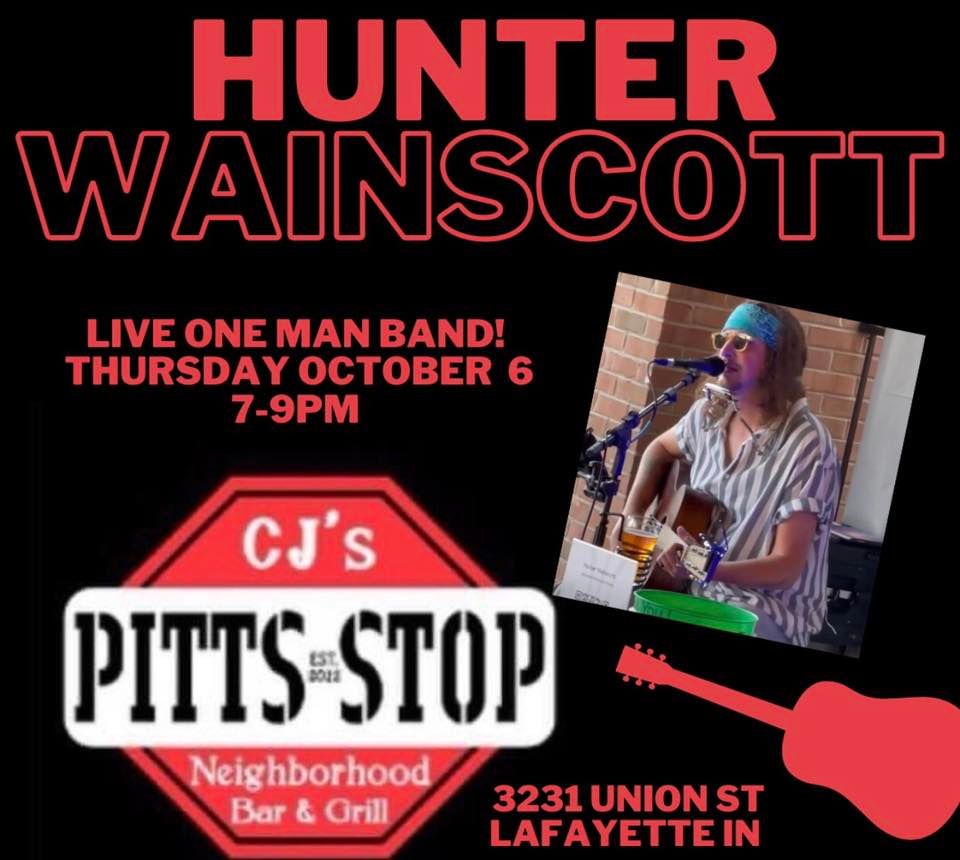 Hunter Wainscott at CJ’s Pitts Stop, CJ’s Pitts Stop, Lafayette, 6 October