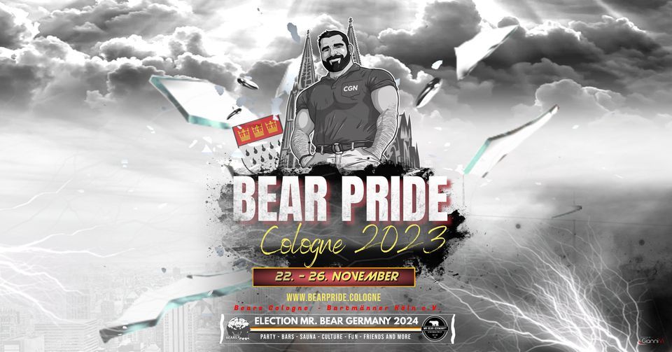 BEAR PRIDE COLOGNE 2023, Köln, Germany, Bergisch Gladbach, 22 November ...
