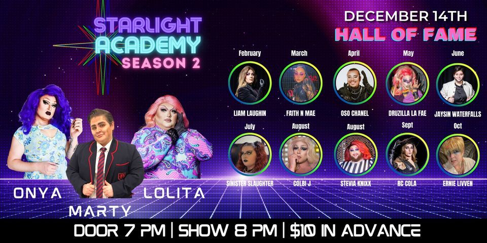 Starlight Academy S2 Finale 12/14, Starlight on 22nd, Charlotte ...