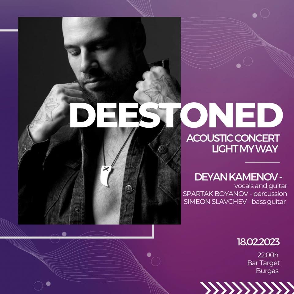 DeeStoned Acoustic Concert Bar Target Burgas 18 February 2023 DeeStoned Acoustic Concert Bar Target Burgas 18 February 2023