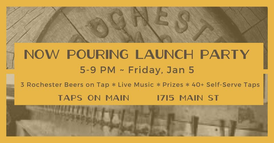 Now Pouring at Taps On Main!, Taps on Main, Kansas City, 5 January 2024 ...